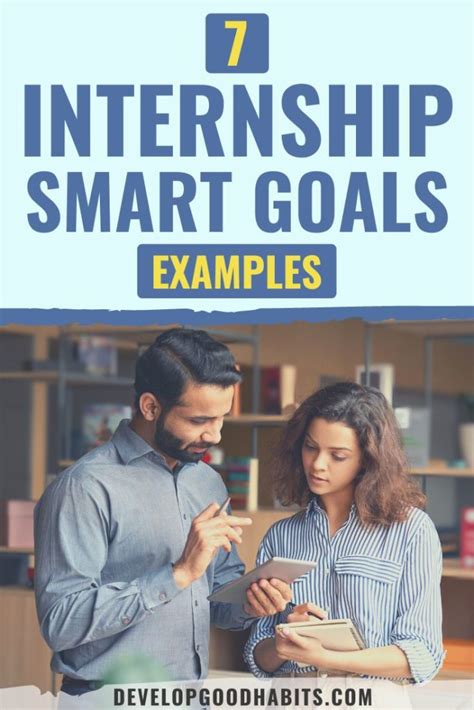 7 Internship Smart Goals Examples To Set In 2023 Self Help Resources