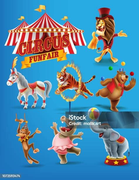 Ikon Sirkus Ilustrasi Stok Unduh Gambar Sekarang Sirkus Gajah