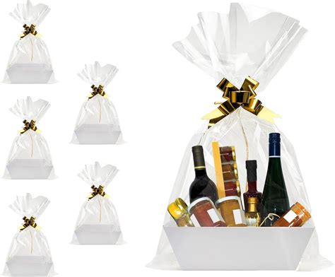 Basket For Ts Empty 5 Pk White Empty T Baskets To Fill Sturdy Cardboard Tray