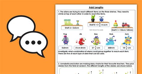 Length And Perimeter Year 3 Add Lengths Discussion Problems Classroom Secrets Classroom Secrets