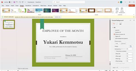 How To Design Certificate In Microsoft Powerpoint Mixcommerce Blog