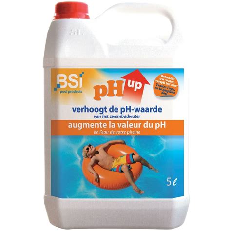 Bsi Ph Up Liquid 5l Increases The Ph Level Of Your Pool Or Spa