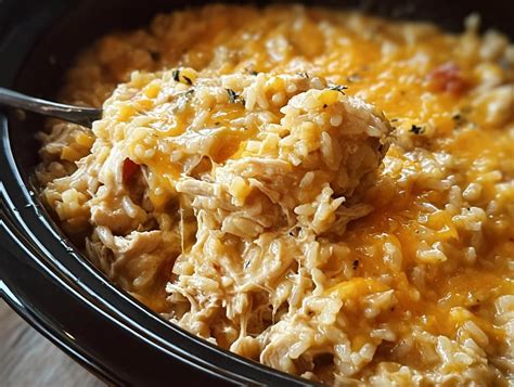 Craving Crock Pot Chicken Rice 4 Easy Steps Ragutasty
