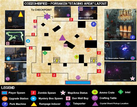 Zombified Call Of Duty Zombie Map Layouts Secrets Easter Eggs And