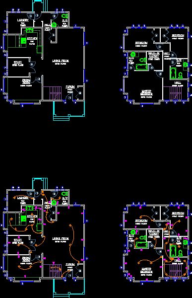 Electric Installations DWG Block For AutoCAD Designs CAD