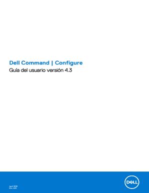 Fillable Online Dell Configure Command El Manual Del PropietarioManualzz Fax Email Print PdfFiller