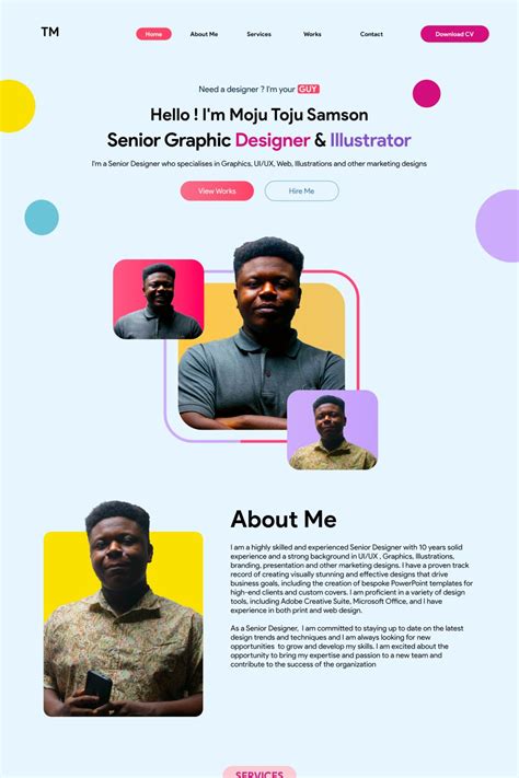 Uxdesign Ui Designer Development Portfolio Frontend Html Css