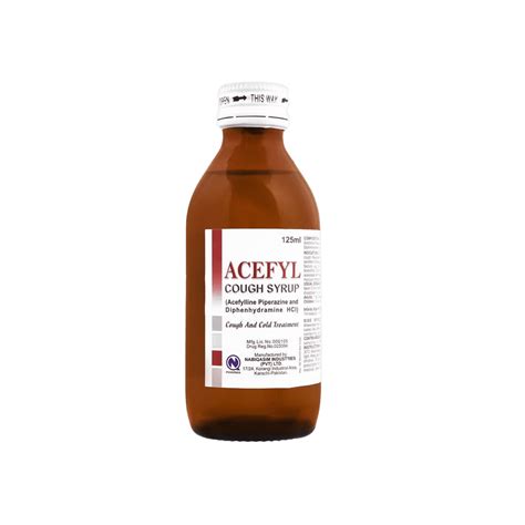 Syp Acefyl Cough 120ml Kk Mart