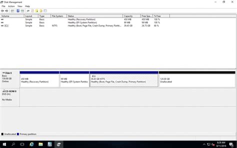 Shrink C Drive In Windows Server 2016 Without Losing Data