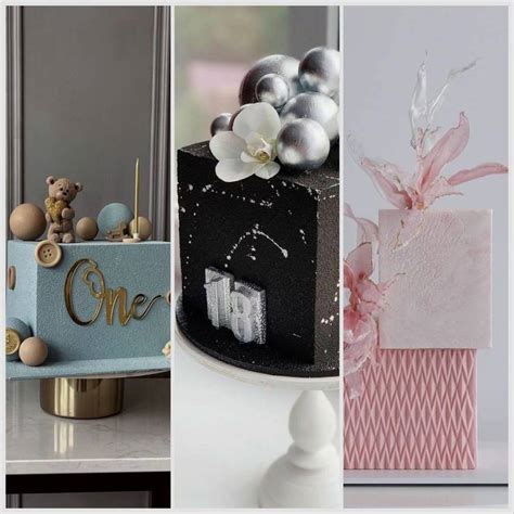 مدل کیک تولد مربعی؛ مدل های خاص و بسیار جذاب