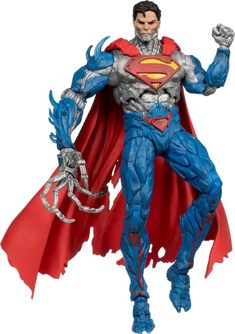 Mcfarlane Toys Dc Multiverse Cyborg Superman New 52 7in