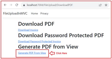 How To Convert HTML To PDF In ASP NET Core MVC Dot Net Tutorials