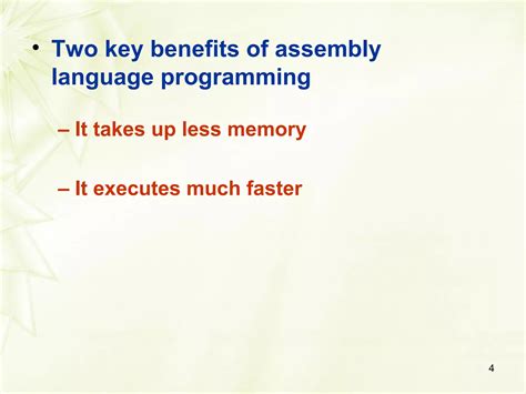 Instruction Set Of 8086 Ppt Programming Languages Computing