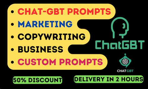 write custom prompts for open ai chat gpt of your choice by miss