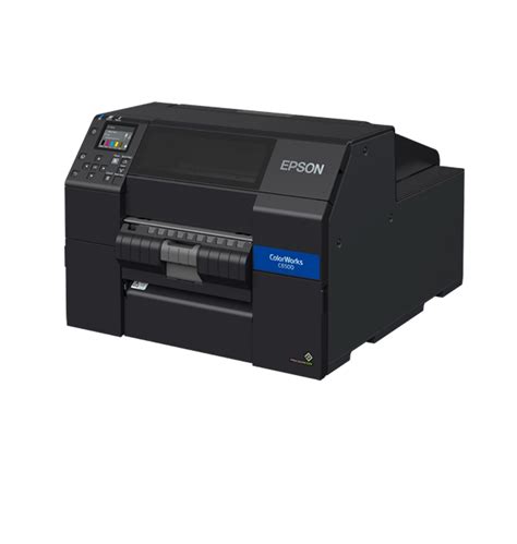 เครื่องพิมพ์บาร์โค้ดสี Epson Colorworks C6550a Colour Label Printer With Auto Cutter Barcode