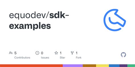 GitHub Equodev Sdk Examples
