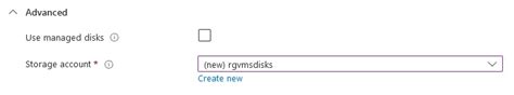 Not Able To Create A Vm With Unmanaged Disk Microsoft Qanda
