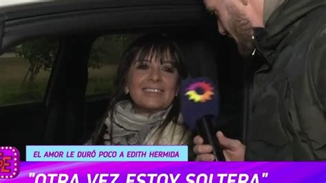 Edith Hermida Explicó Los Motivos De Su Reciente Separación No Puedo Estar Mdz Online