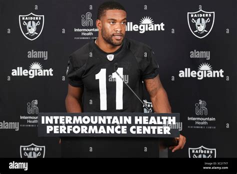Las Vegas Raiders Safety Jeremy Chinn 11 Speaks To Media During The Teams Nfl Football
