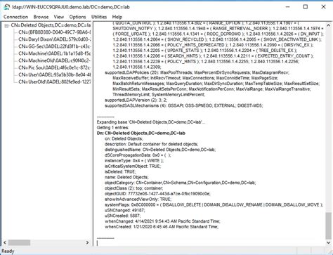 tenable ad using ldp exe to validate ldap connectivity