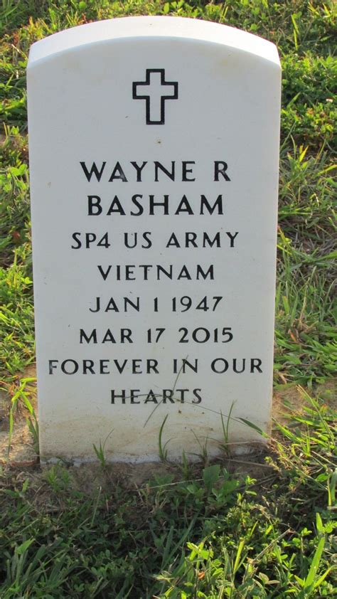 Wayne Roger Basham 1947 2015 Find A Grave Memorial