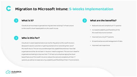 Migration To Microsoft Intune Cloudica Group