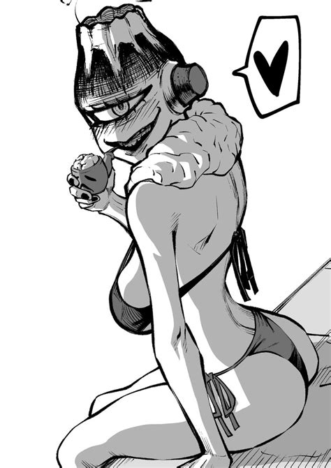 Rule 34 1 Eye Ass Bikini Bikini Bottom Bikini Top Black And White