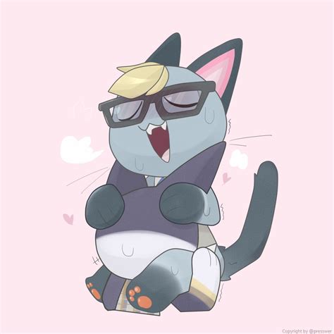 Rule 34 11 Animal Crossing Anthro Black Body Black Fur Blonde Hair