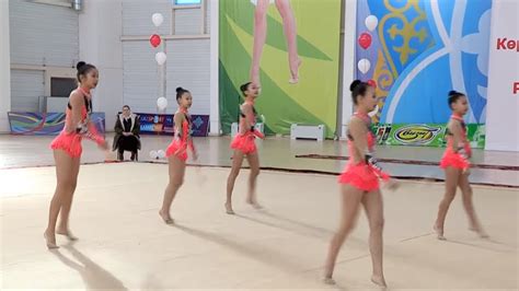 Завершился молодежный чемпионат РК по художественной гимнастике Youtube