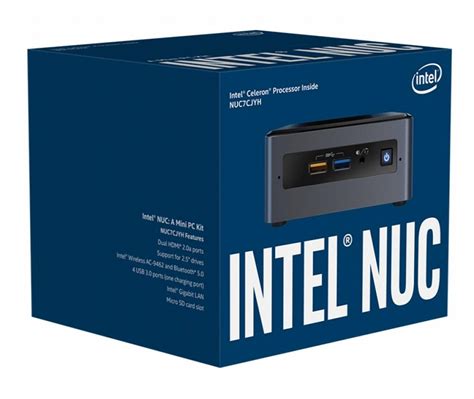 Mini Pc Nuc Kit Intel Nuc7cjyh Celeron J4005 Ddr4 Intel