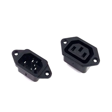 10 Pair Iec320 C14 C13 Electrical Ac Socket 3 Fema Vicedeal