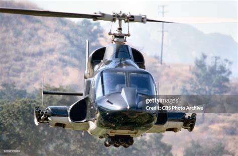 Pictured Is The Airwolf Helicopter Used In The Show By The Cbs News Photo Getty Images