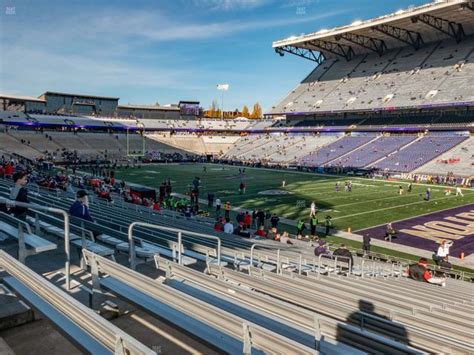 Husky Stadium Seating Chart Rows