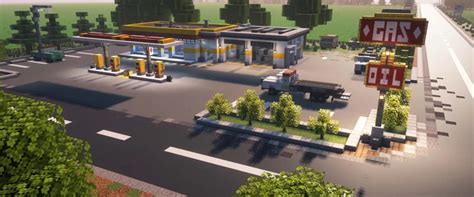 Rural Gas Station Service Station Full Interior Worldfile