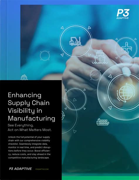 Enhancing Supply Chain Visibility In Manufacturing P3 Adaptive