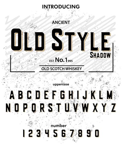 Font Typeface Script Old Style Shadow Old Style Shadow Script Font Typeface For Labels And