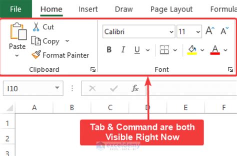 How To Show Toolbar In Excel Sheet At Lucille Minor Blog