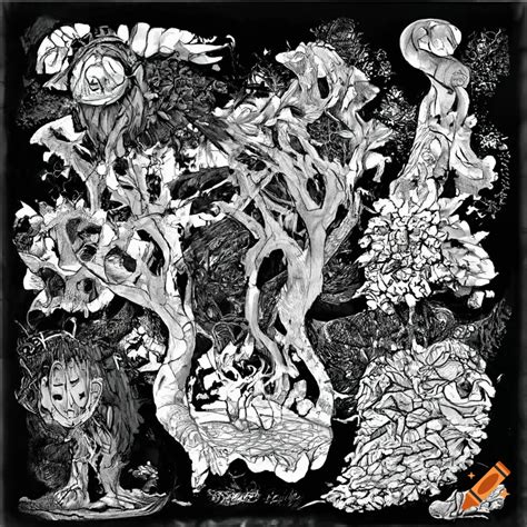 Illustration Of A Biological Hierarchy With A Forest Ecosystem On Craiyon