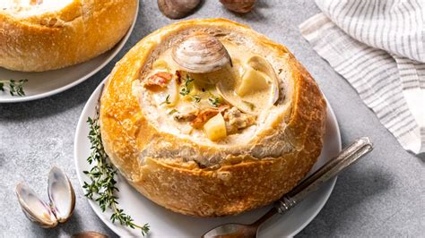 Clam Chowder Bliss Indulge In The Creamy Delight And Rich Flavors Of This Classic Comfort Soup