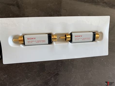 Sony Ha T10 Inline Mini Step Up Transformers W Packaging And Manual Photo 2881336 Canuck