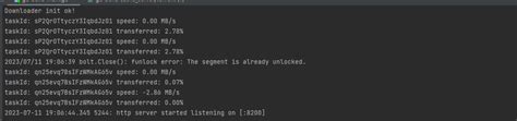 报错【bolt.Close(): funlock error: The segment is already unlocked】 · Issue #149 · GopeedLab/gopeed ...