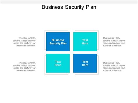 Business Security Plan Ppt Powerpoint Presentation File Formats Cpb