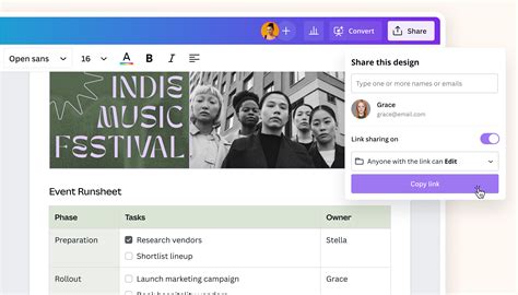 free event proposal maker create an event proposal canva