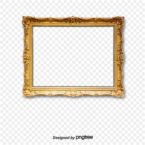 황금 액자 일러스트 프레임 클립 아트 프랑스 액자 프레임 Png 일러스트 및 Psd 이미지 무료 다운로드 Pngtree