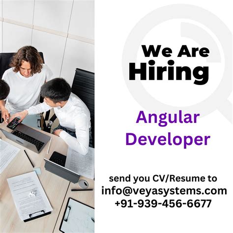 Hiring Job Angular Angulardeveloper Frontenddeveloper
