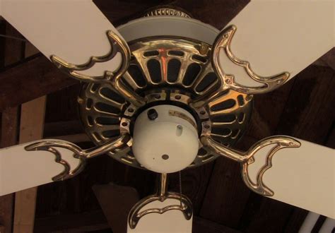 Casablanca Zephyr Vanilla And Brass Five Blade Ceiling Fan