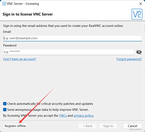 windows安装 vnc server vnc server windows csdn博客
