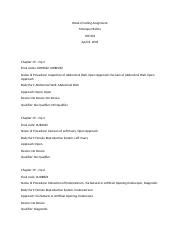 Week 6 Coding Assignment Docx Week 6 Coding Assignment Monique Molina HIT 203 April 8 2018