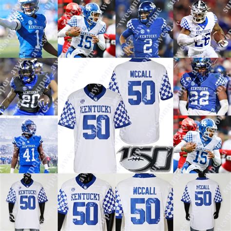 Kentucky Wildcats Football Jersey Davonte Robinson Travis Tisdale