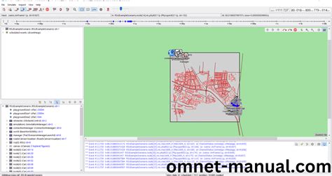 Executing The Example Veins And Sumo Framework Program Omnet Simulator